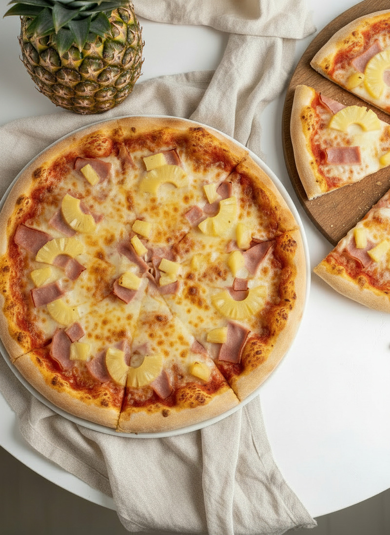 Pizza hawaïenne - Recette de la pizza hawaïenne à l'ananas | Francine