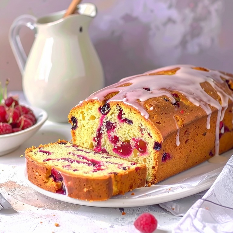 Gâteau aux fruits rouges - Francine