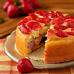 Gâteau aux fruits rouges - Francine