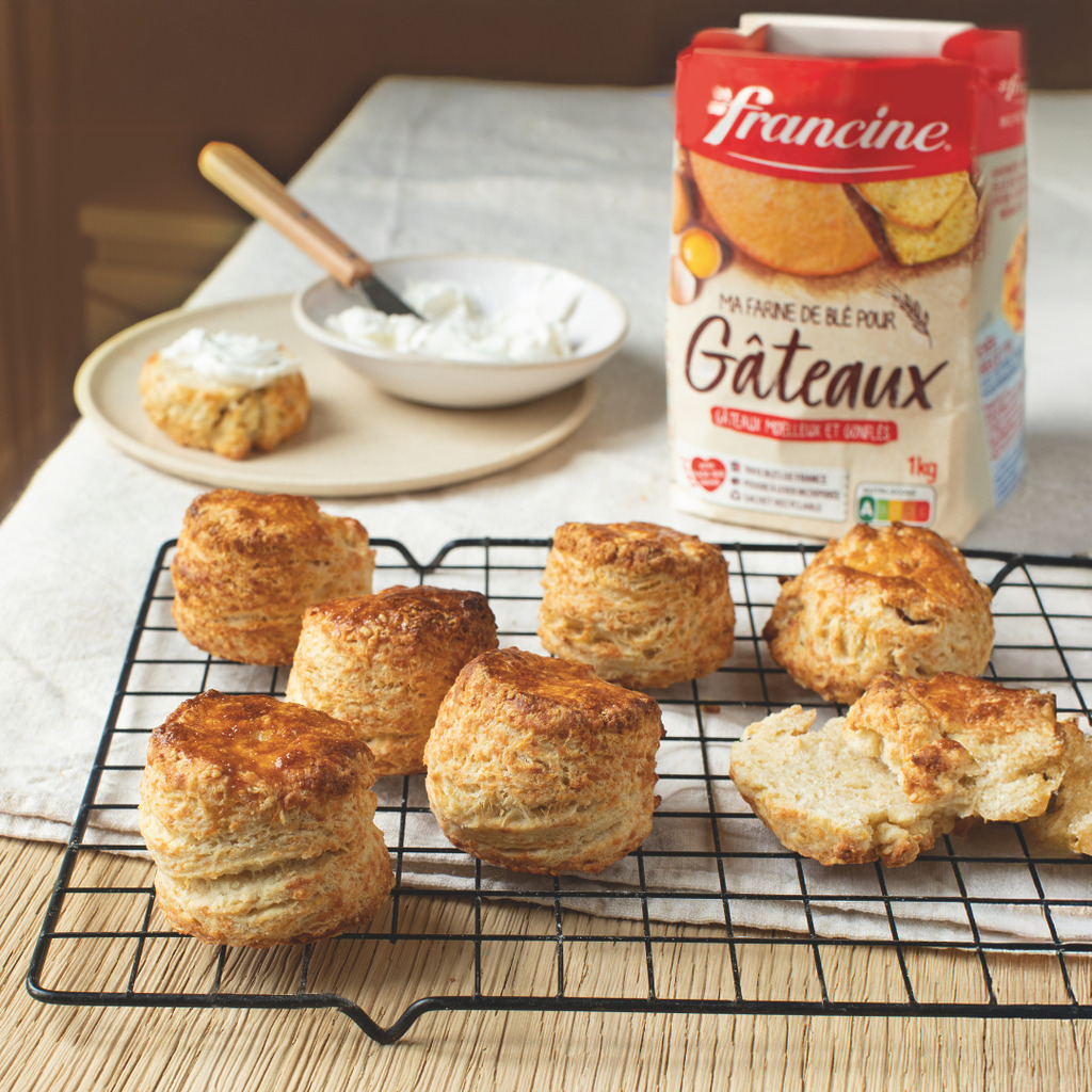 Gâteau aux fruits rouges - Francine